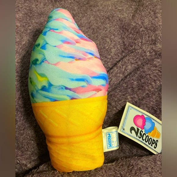 Toys | Nwt Ice Cream Scoop Plush | Poshmark